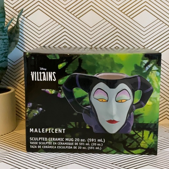 Disney | Kitchen | Disney Villains Maleficent Sculpted Ceramic Mug ...